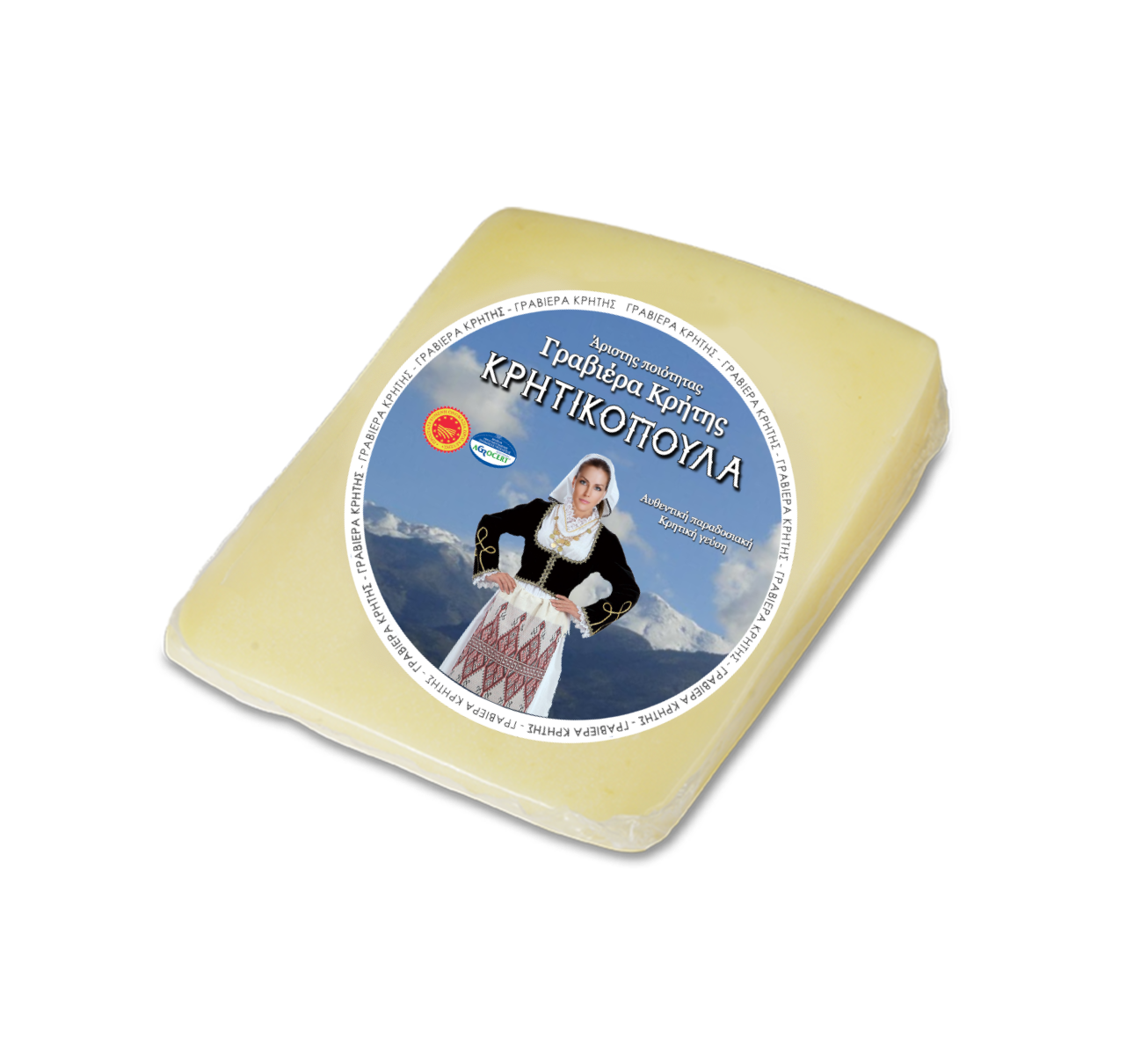 ¨ΚΡΗΤΙΚΟΠΟΥΛΑ¨ Γραβιέρα Κρήτης ΠΟΠ - 240gr - Achaiacompany